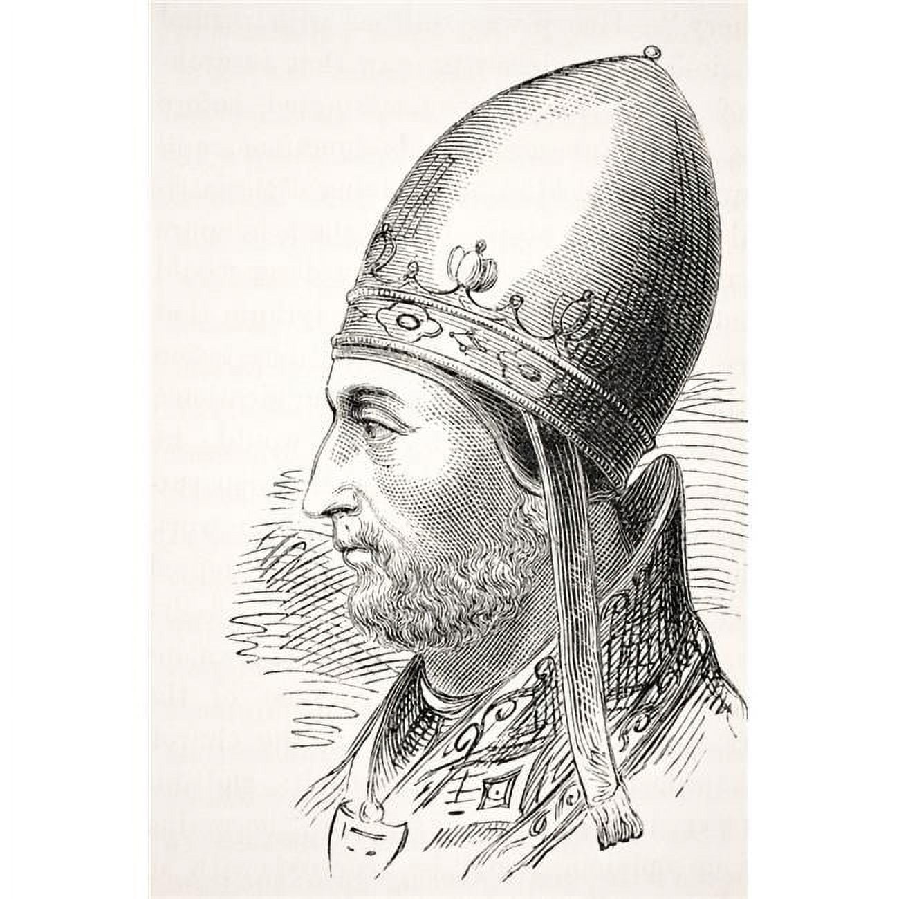 Pope Adrian IV Or Hadrian IV Born Circa 1100 To 1159 Only English Born ...