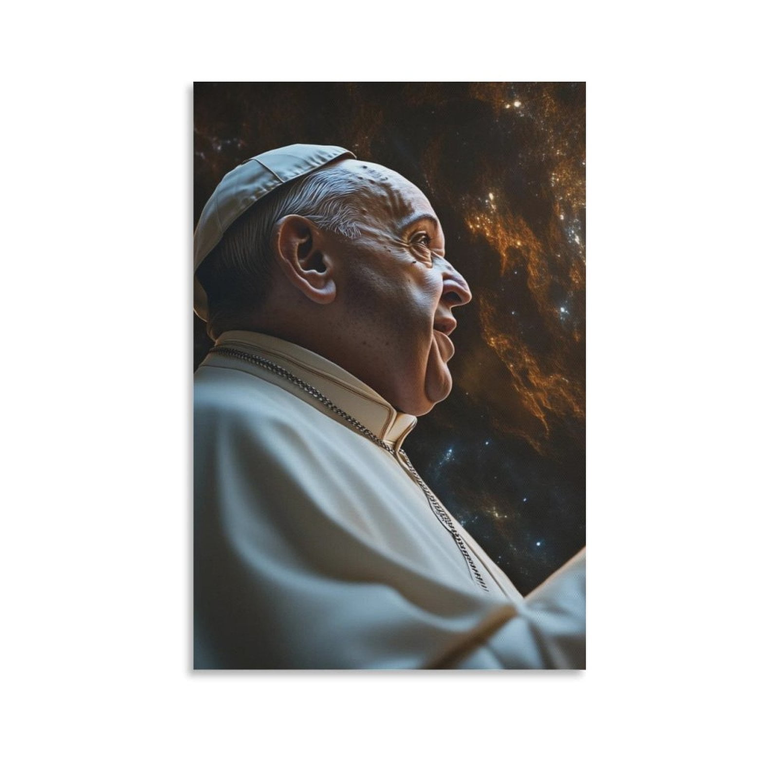 Pope Francis Canvas Painting, Wall Hanging Art, HD Print Wall Artwork ...