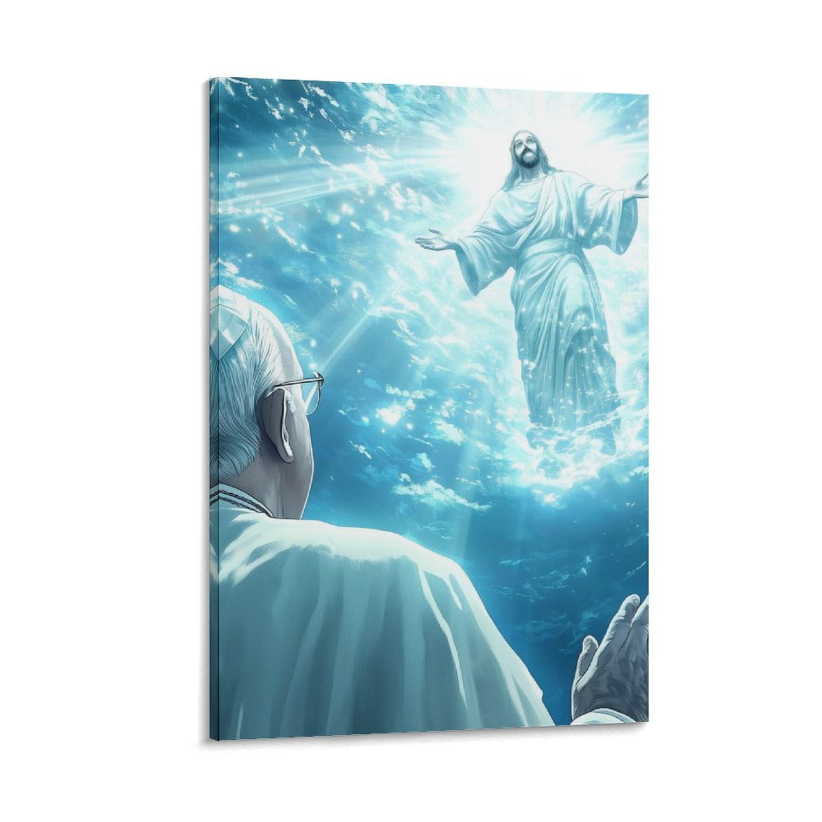 Pope Francis Canvas Painting, Wall Hanging Art, HD Print Wall Artwork ...