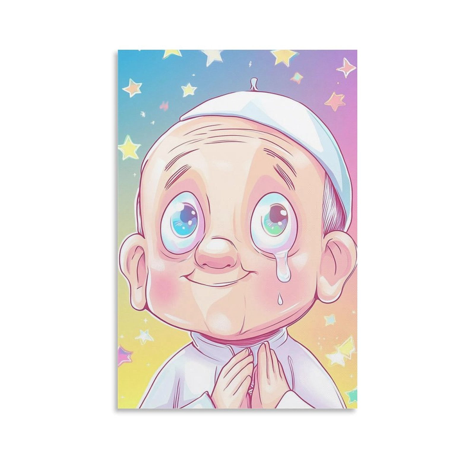 Pope Francis Canvas Painting, Wall Hanging Art, HD Print Wall Artwork ...