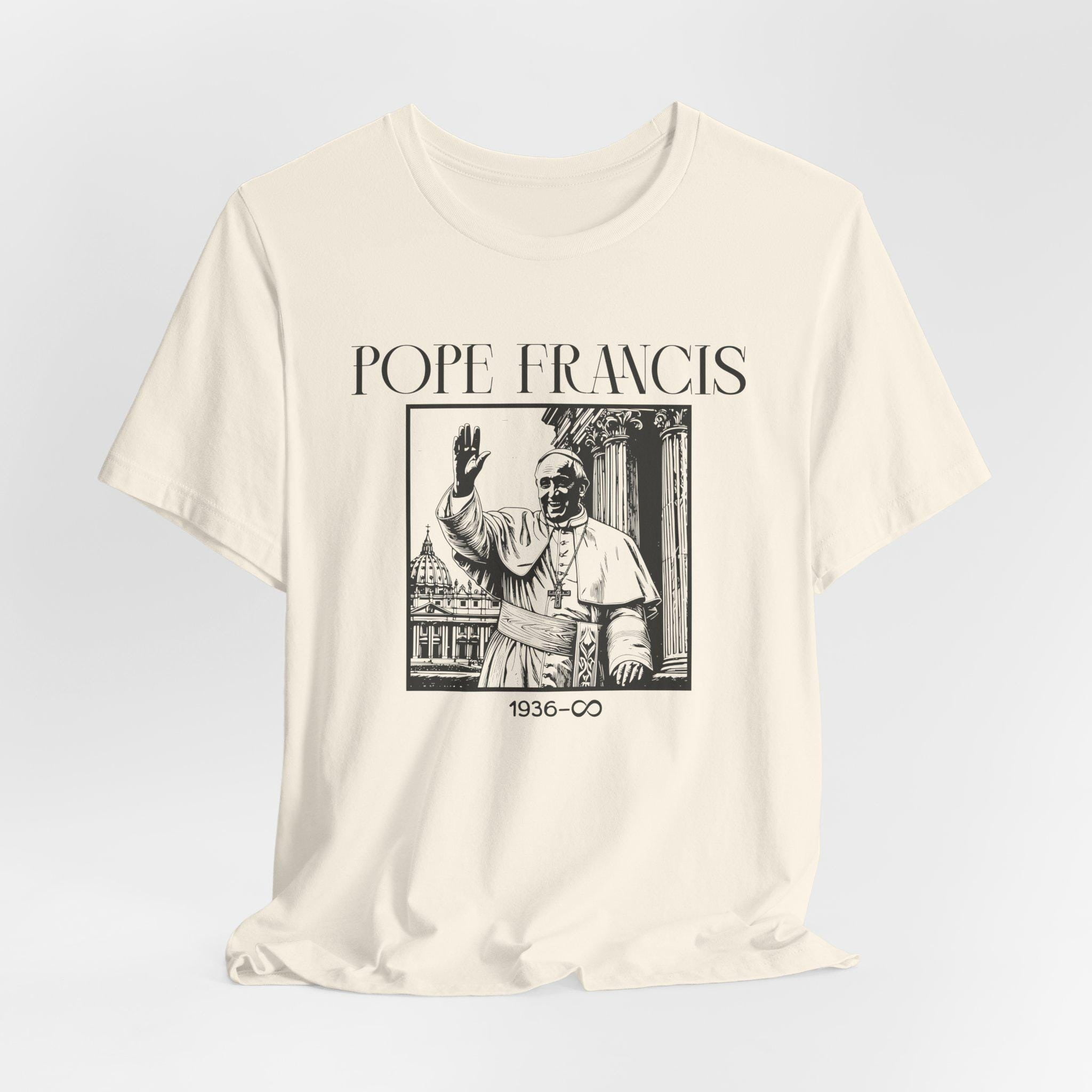 Pope Francis Shirt, Papa Francesco T-Shirt, Pray for Pope, Catholic Christian Tee - Walmart.com