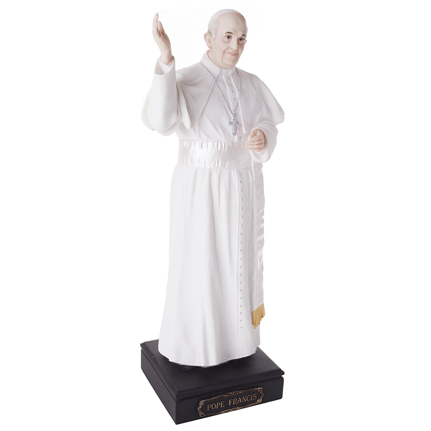 Pope Francis Statue Religious Decor 10.75 Inch Catholic Figure for Home ...