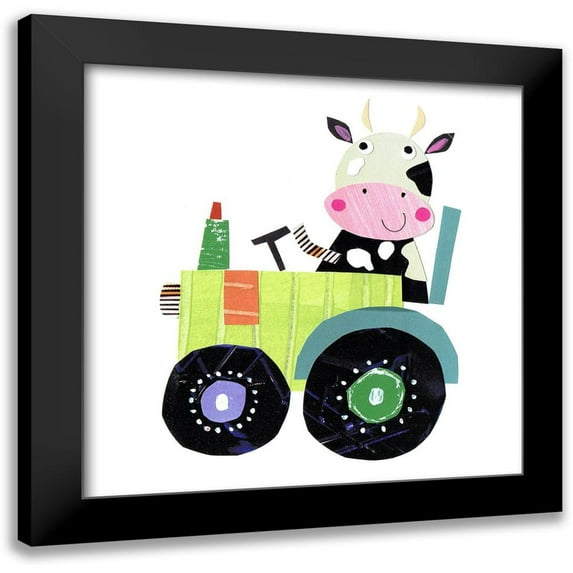 Pope, Kate and Elizabeth 12x12 Black Modern Framed Museum Art Print ...