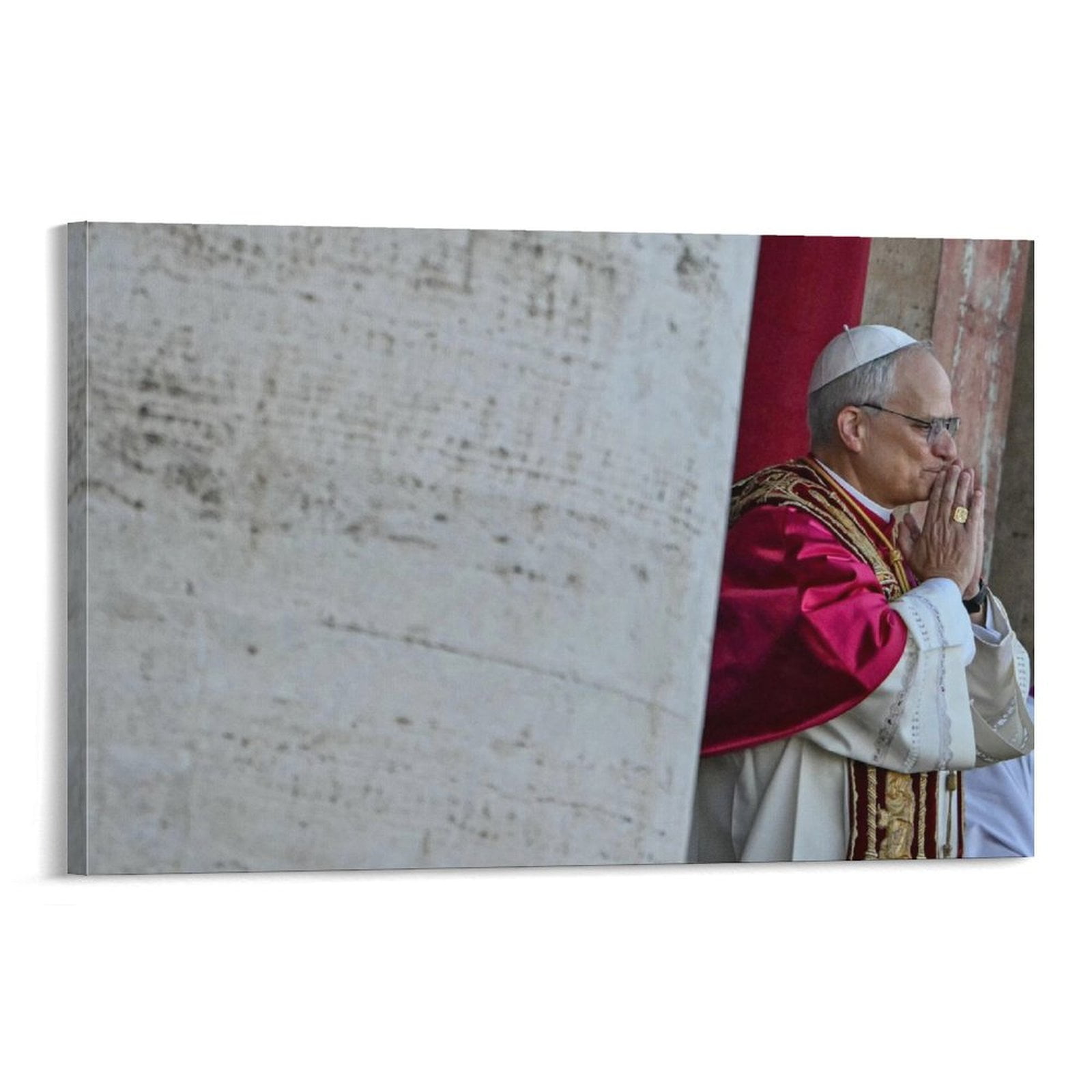 Pope Leo XIV Canvas Painting, Wall Hanging Art, HD Print Wall Artwork ...