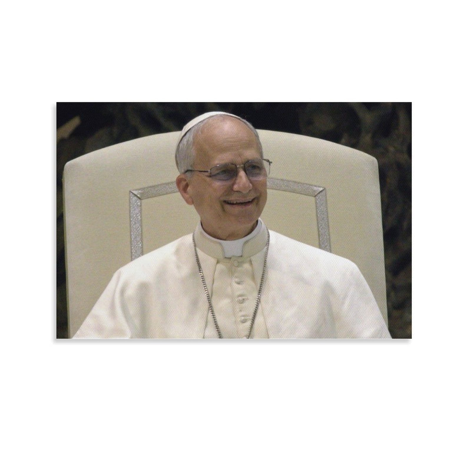 Pope Leo XIV Canvas Painting, Wall Hanging Art, HD Print Wall Artwork ...