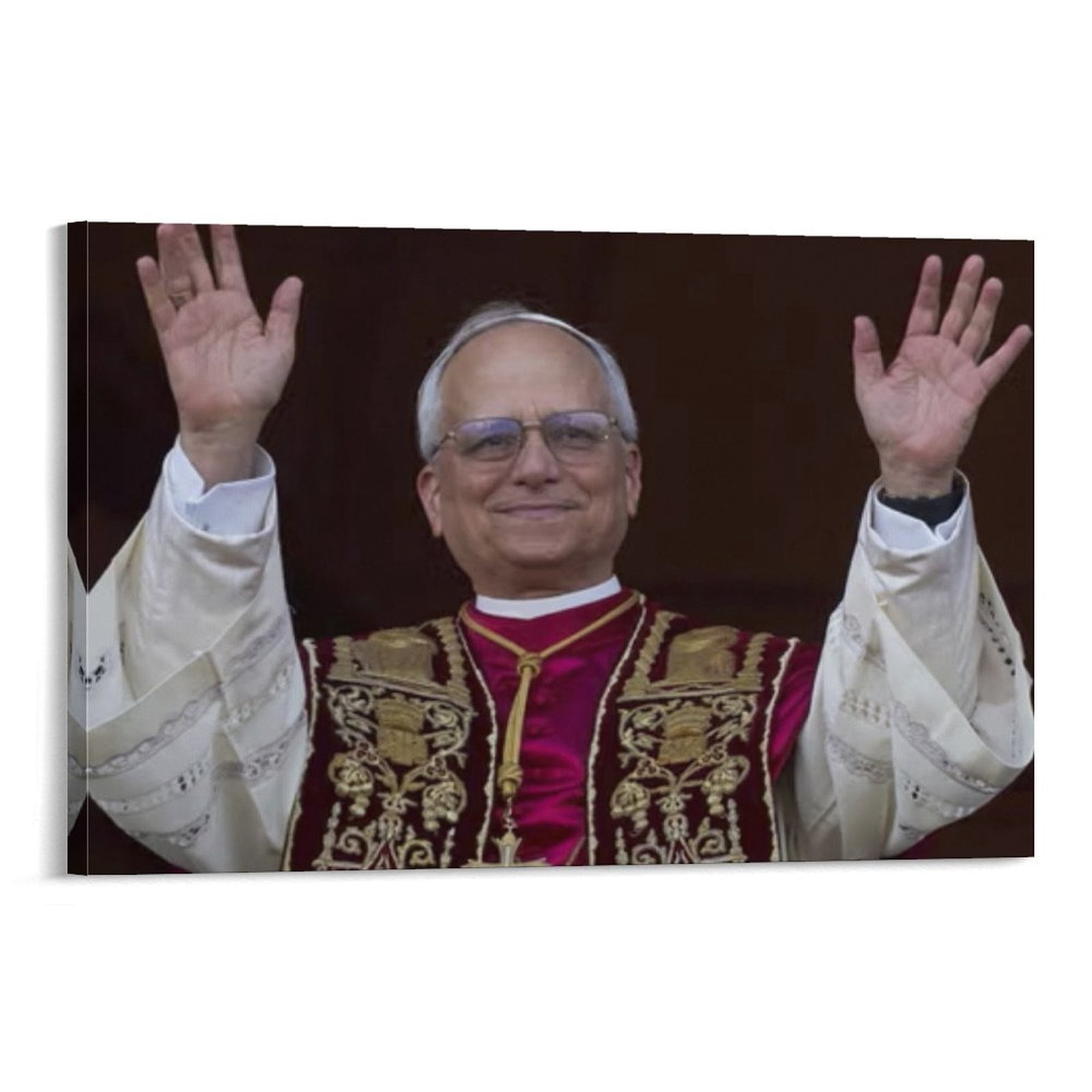Pope Leo XIV Canvas Painting, Wall Hanging Art, HD Print Wall Artwork ...