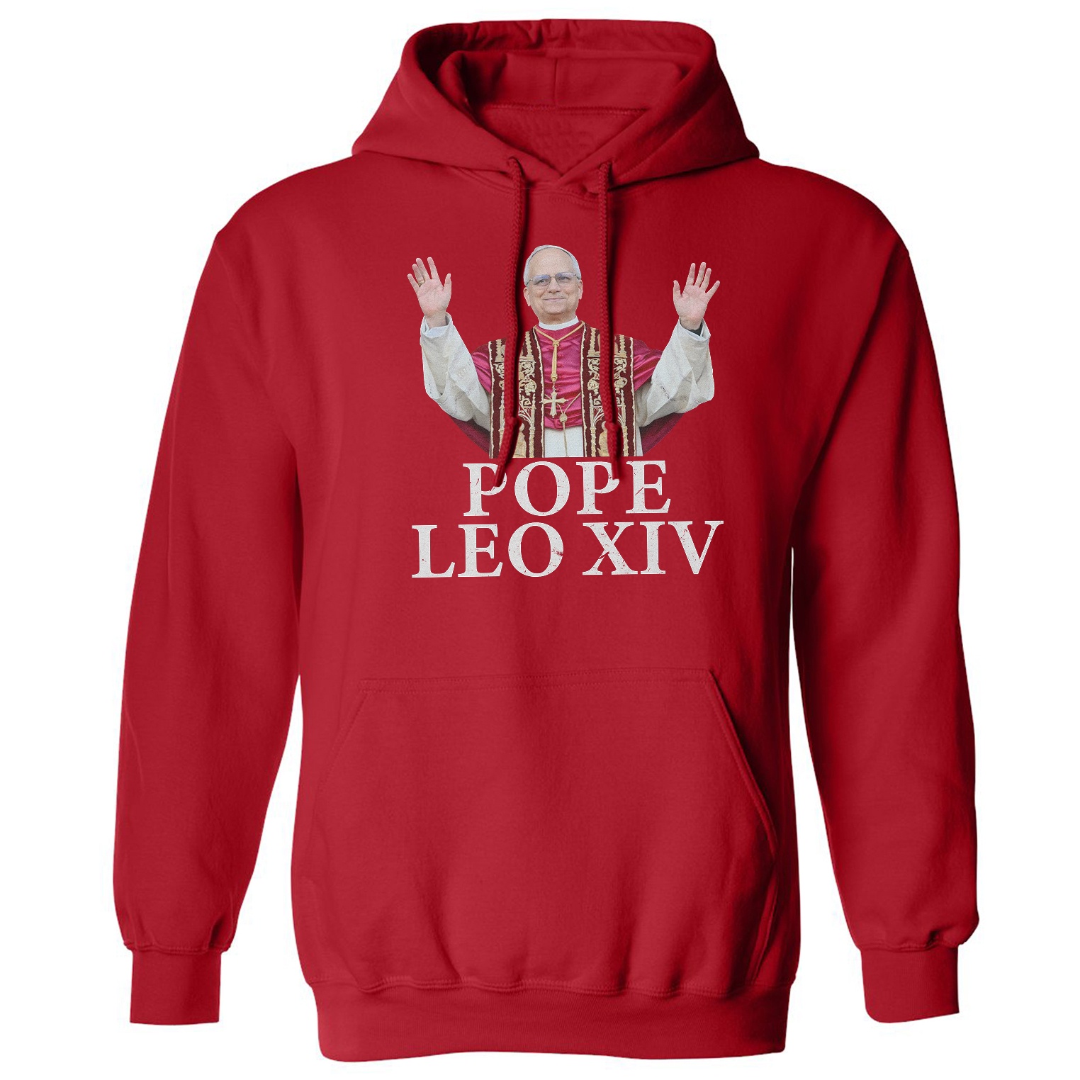 Pope Leo XIV Catholic New Pope American Cardinal Unisex Hooded ...