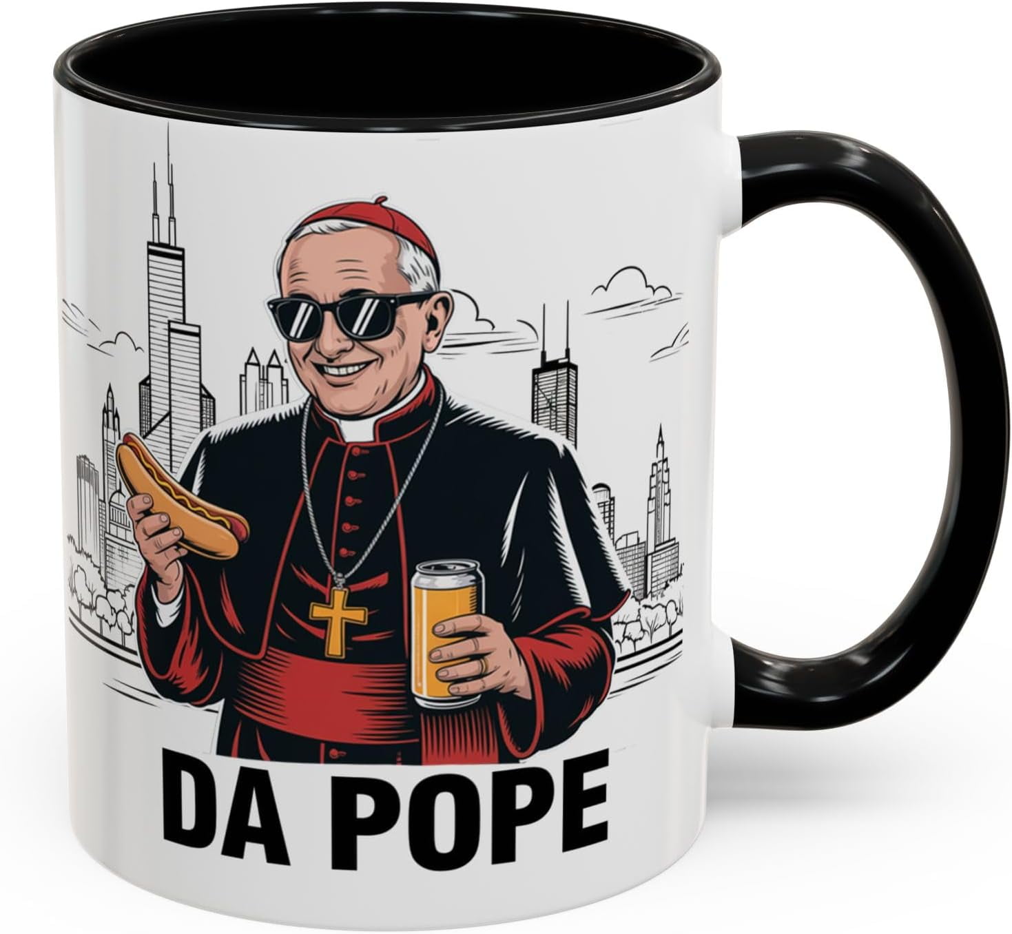 Pope Leo XIV Coffee Mug – Habemus Papam 2025 American Made Catholic Gift, Vicar of Christ Holy ...