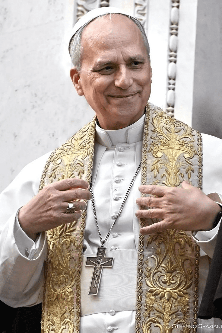 Pope Leo XIV Holy Father Portrait for Church Wall Decor or Religious ...