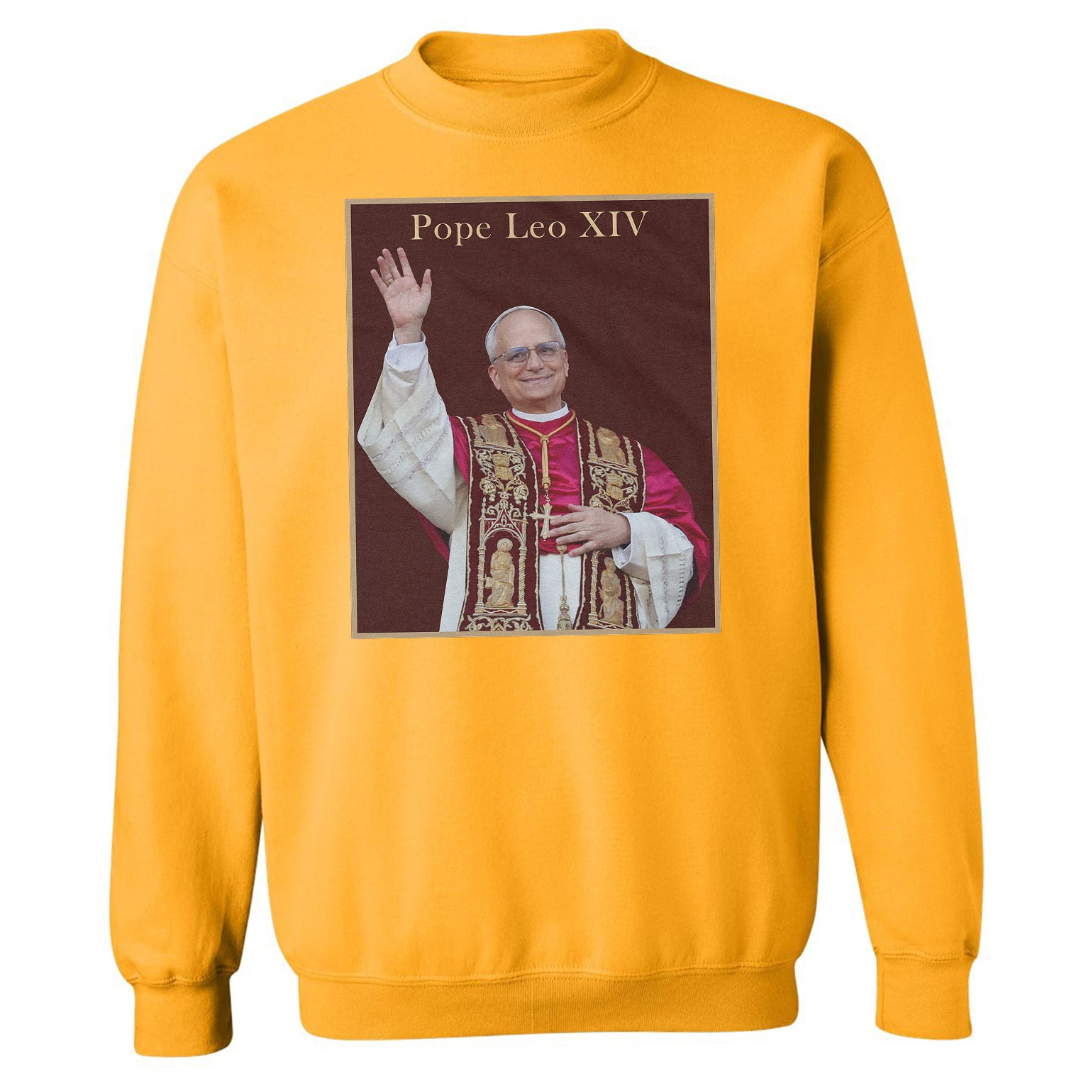 Pope Leo XIV – New Catholic Pope Robert Prevost Unisex Crewneck ...