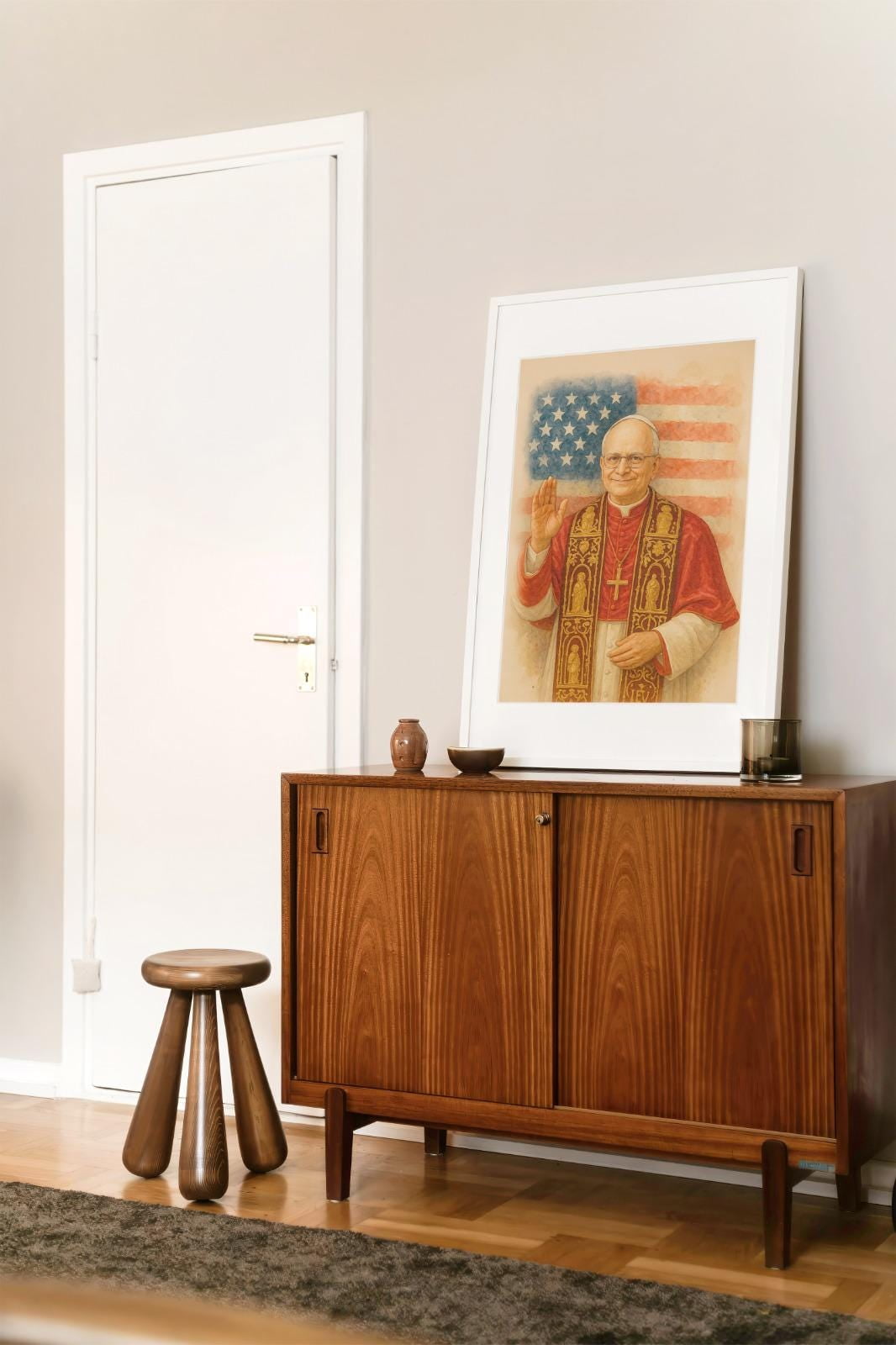 Pope Leo XIV Poster & Canvas Print, Printable Wall Art, Modern Room ...