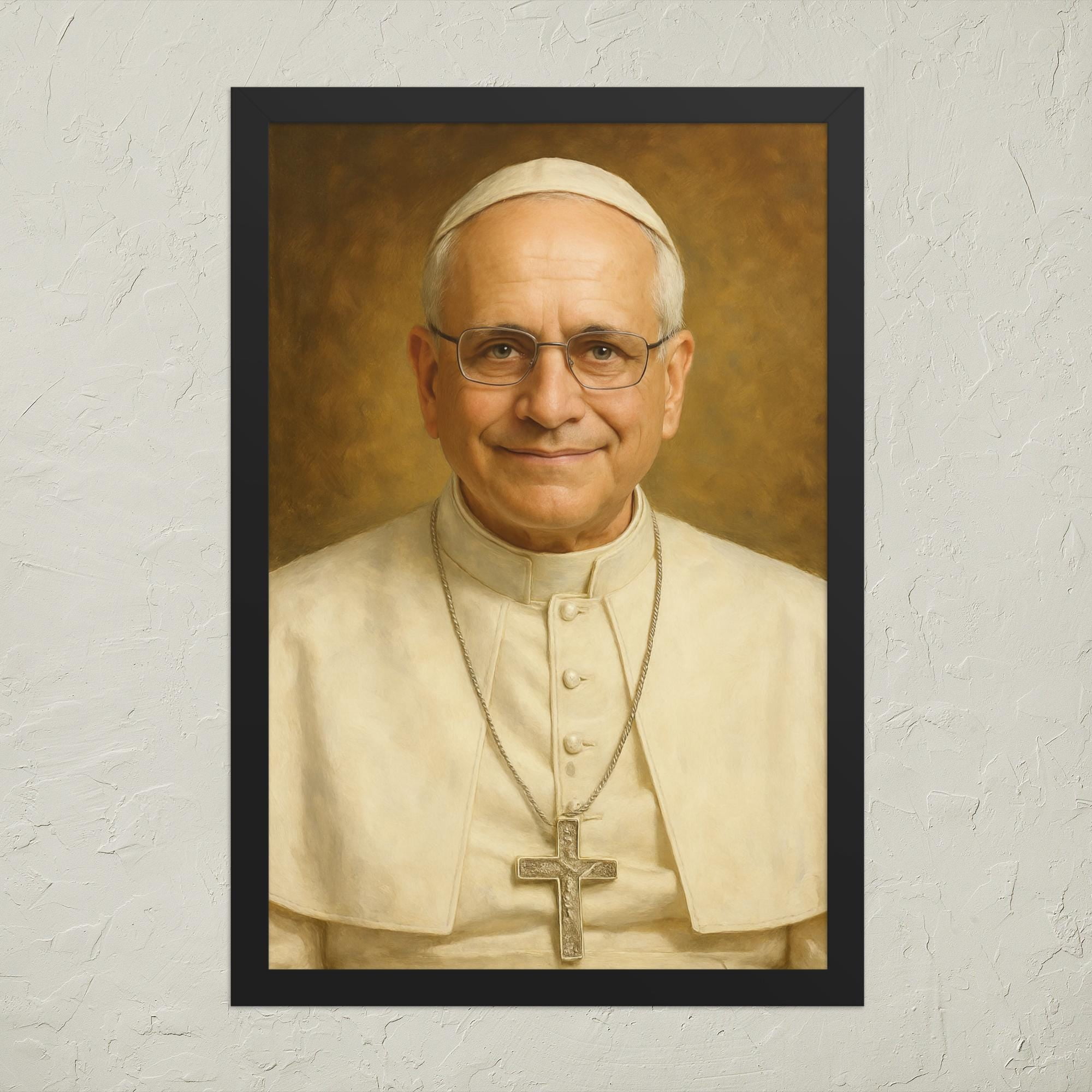 Pope Leo XIV Poster Painting, Catholic Art Canvas - Walmart.com