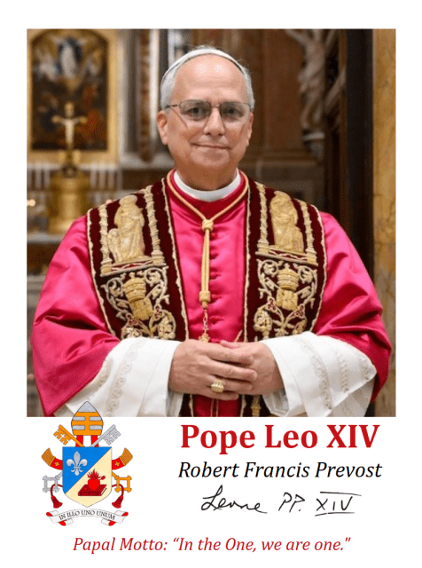 Pope Leo XIV, Robert Francis Prevost, Holy Card 5-Pack - Walmart.com