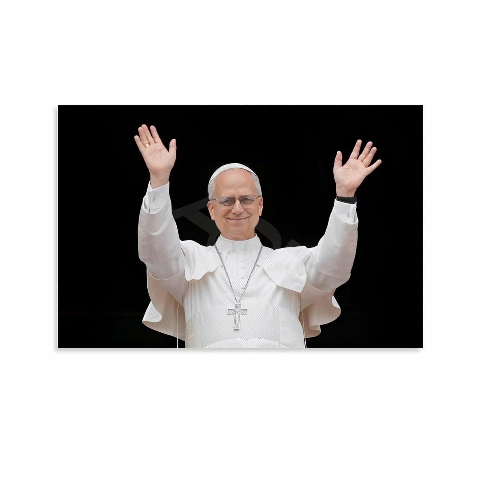 Pope Leo XIV Robert Francis Prevost Poster (8) Canvas for Bedroom ...