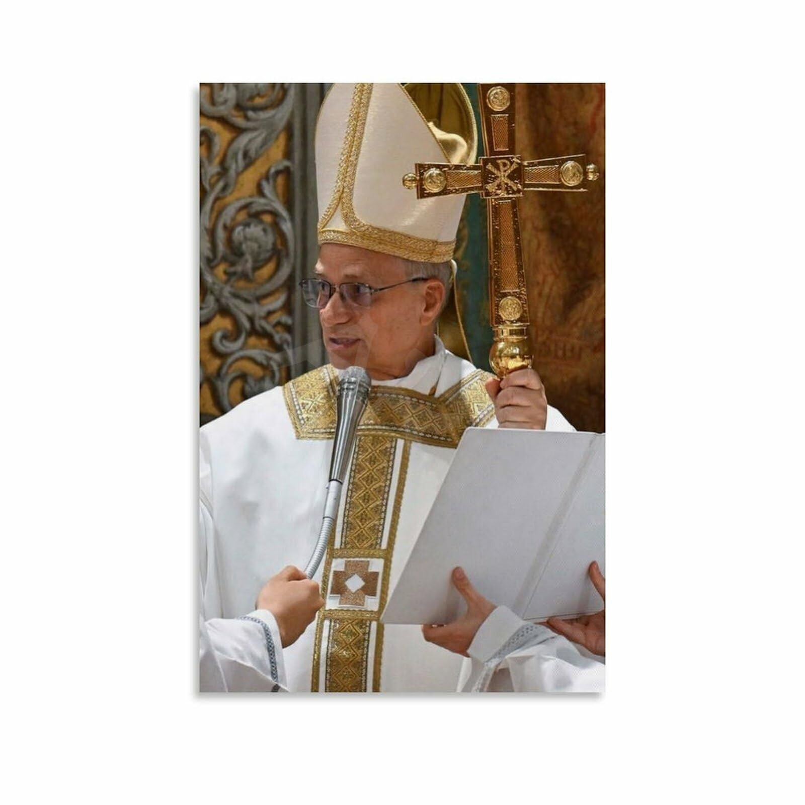 Pope Leo XIV Robert Francis Prevost Poster (9) Canvas Painting for ...