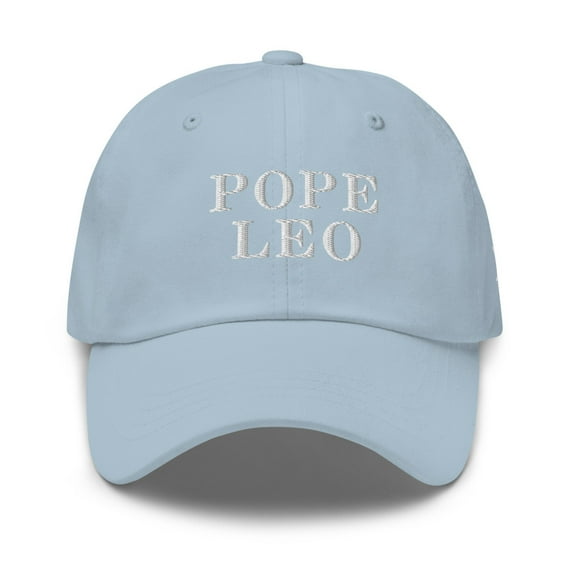 Pope Leo XIV hat, Pope Leo hat, New Pope Leo hat, Pope Leo cap, Leo ...