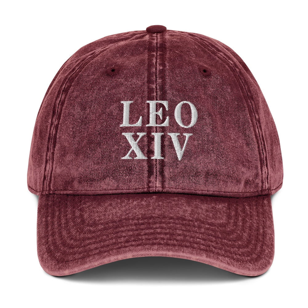 Pope Leo XIV hat, Pope Leo hat, New Pope Leo hat, Pope Leo cap, Leo ...
