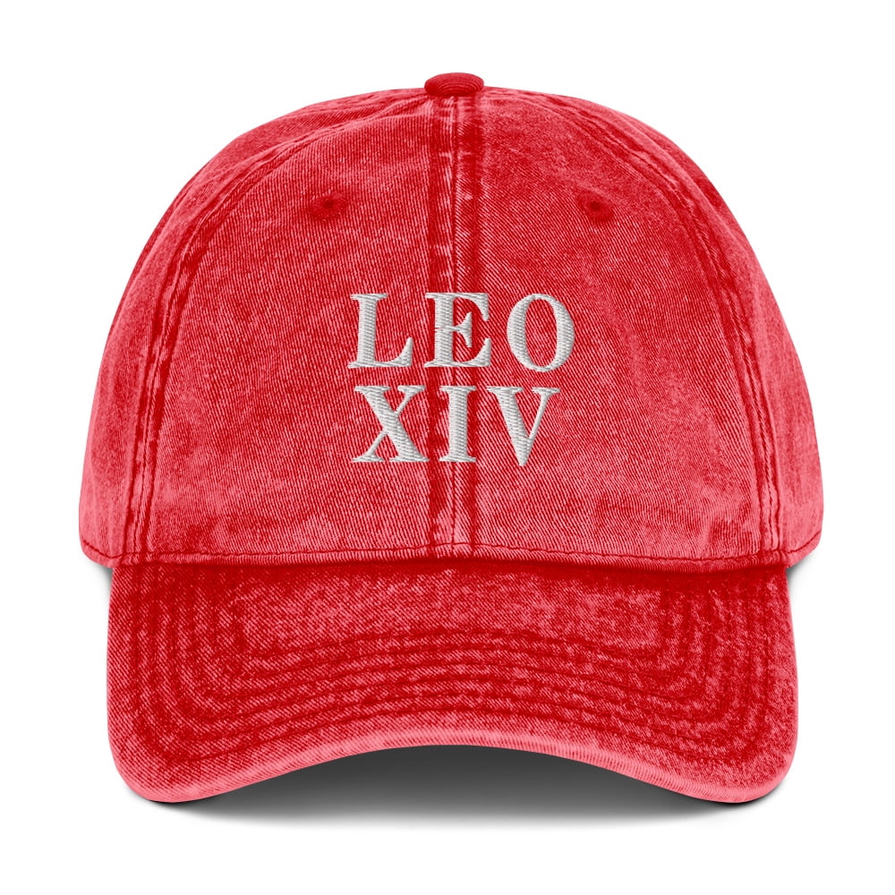 Pope Leo XIV hat, Pope Leo hat, New Pope Leo hat, Pope Leo cap, Leo ...