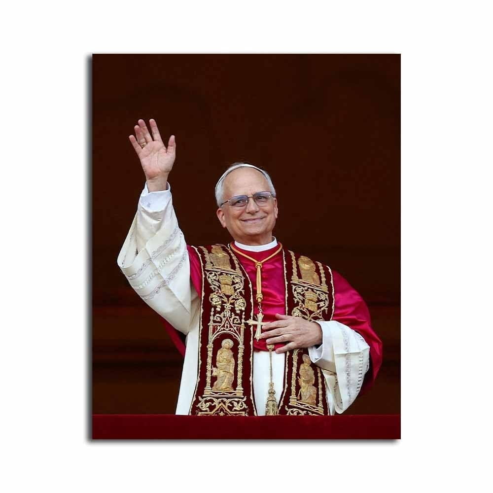 Pope Poster Leo XIV Canvas Wall Art Bedroom Office Corridor Wall ...