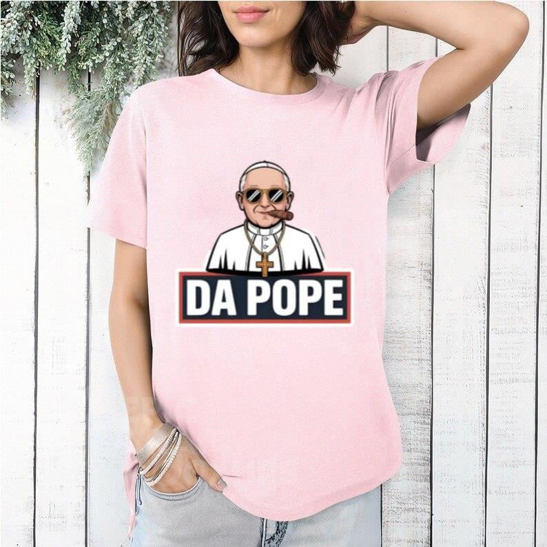 Pope Robert Prevost Leo XIV Da Pope Religious Tribute Graphic T-Shirt ...