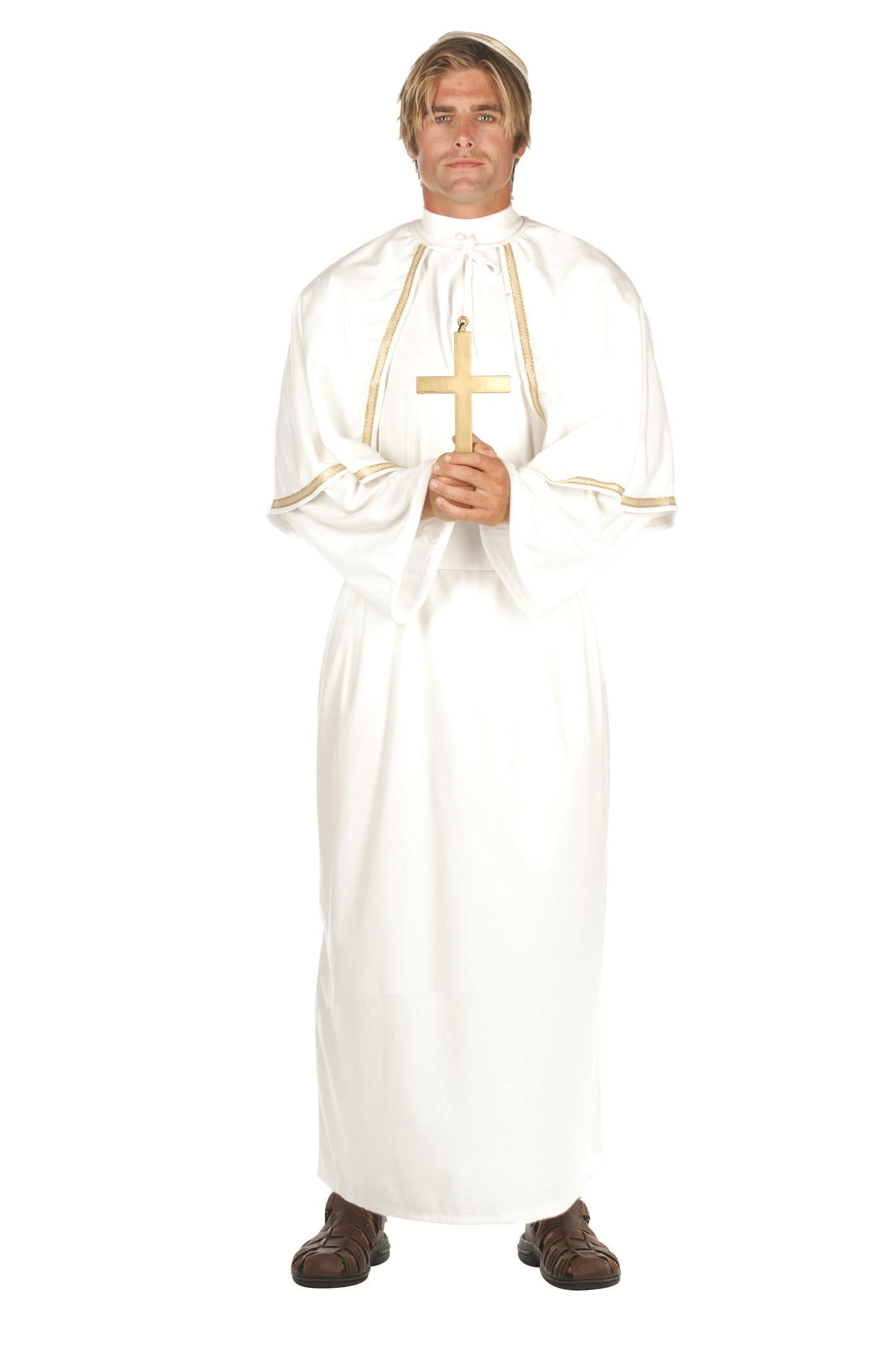 RG Costumes 80280 Small Pope Robe and Cape Costume - White - Walmart.com