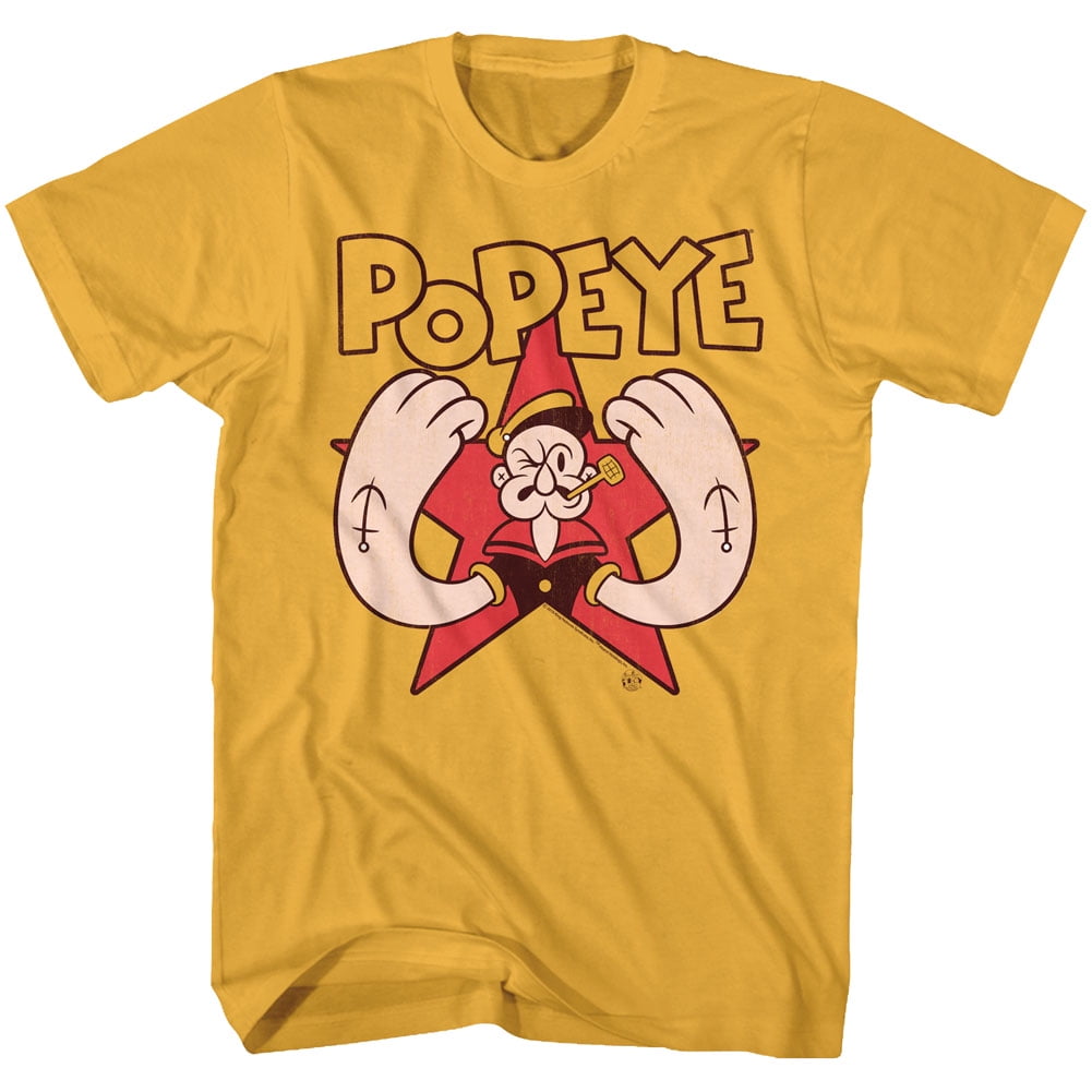 Popeye Arms Ginger Adult T-Shirt - Walmart.com