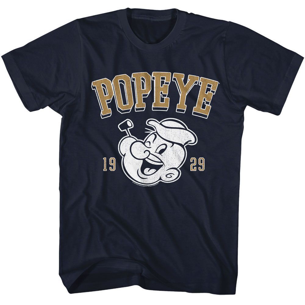 Popeye Athletic Navy Comics Shirt - Walmart.com