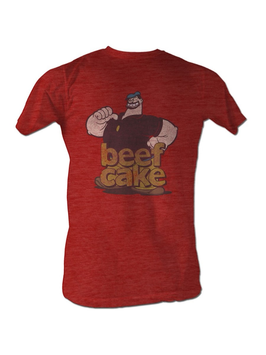 Popeye Beefcake Adult T-Shirt Tee - Walmart.com