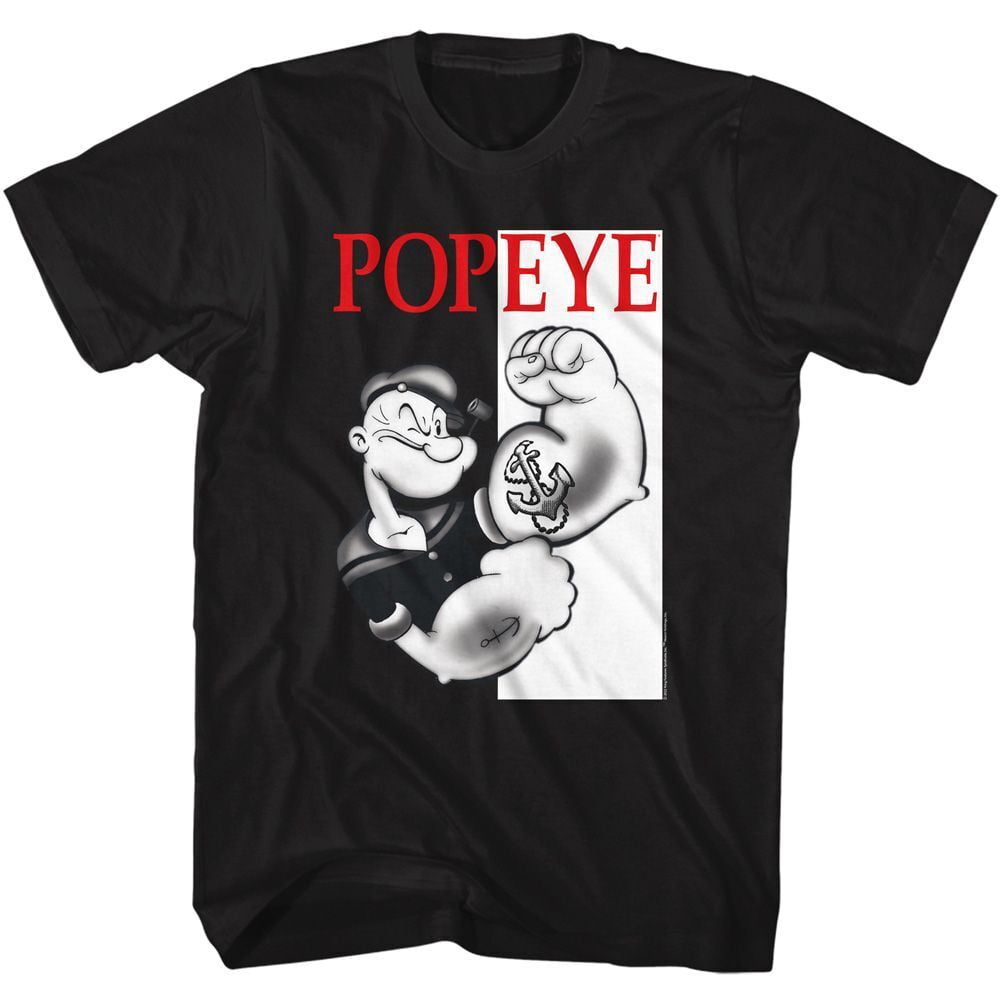 Popeye Box Comics Shirt - Walmart.com