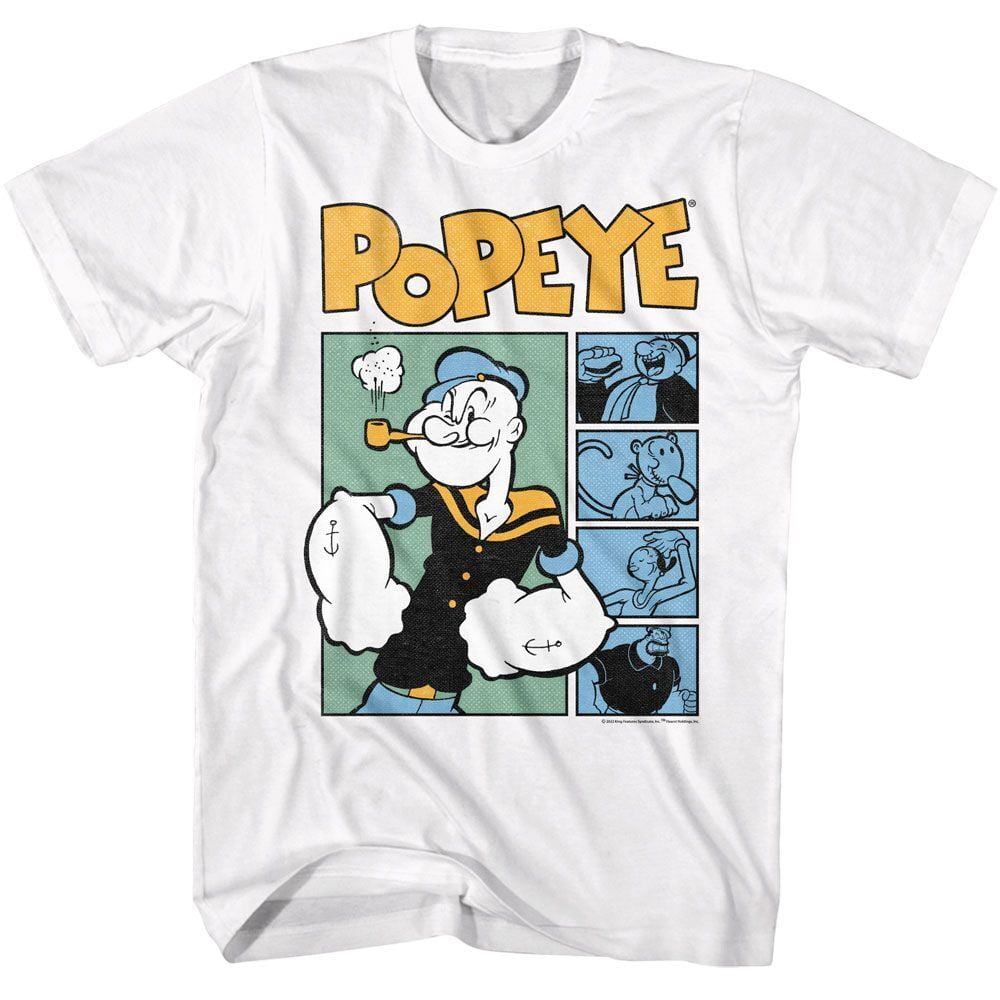 Popeye Boxes Comics Shirt - Walmart.com