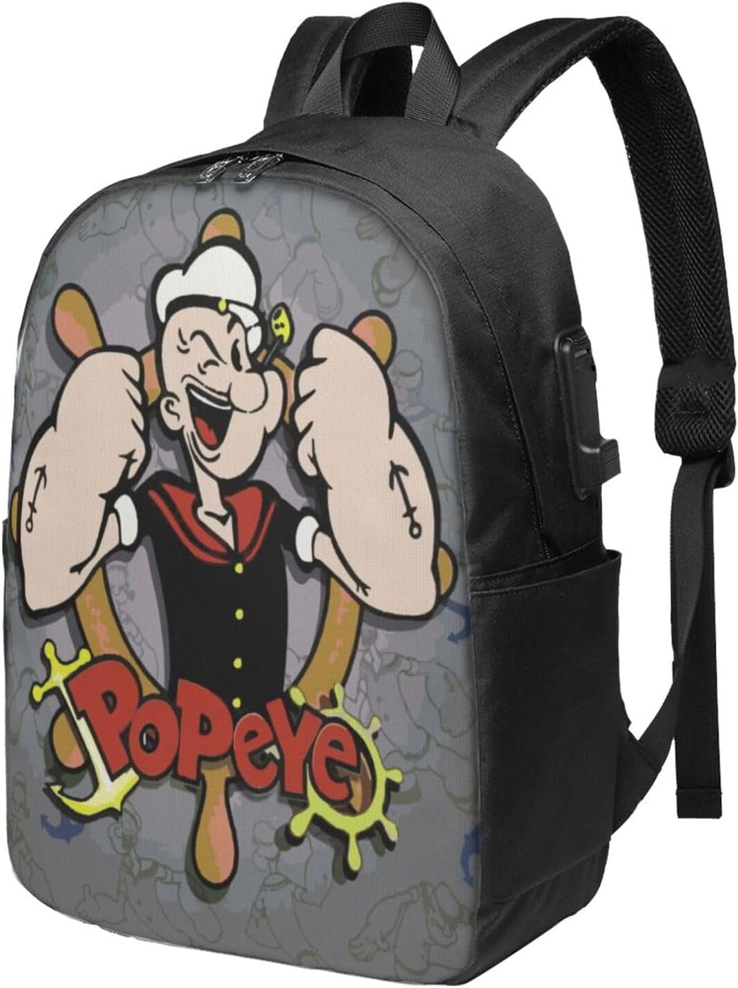 Popeye Cartoon Anime Backpack Cartoon Backpack Fan Merchandise Gift ...
