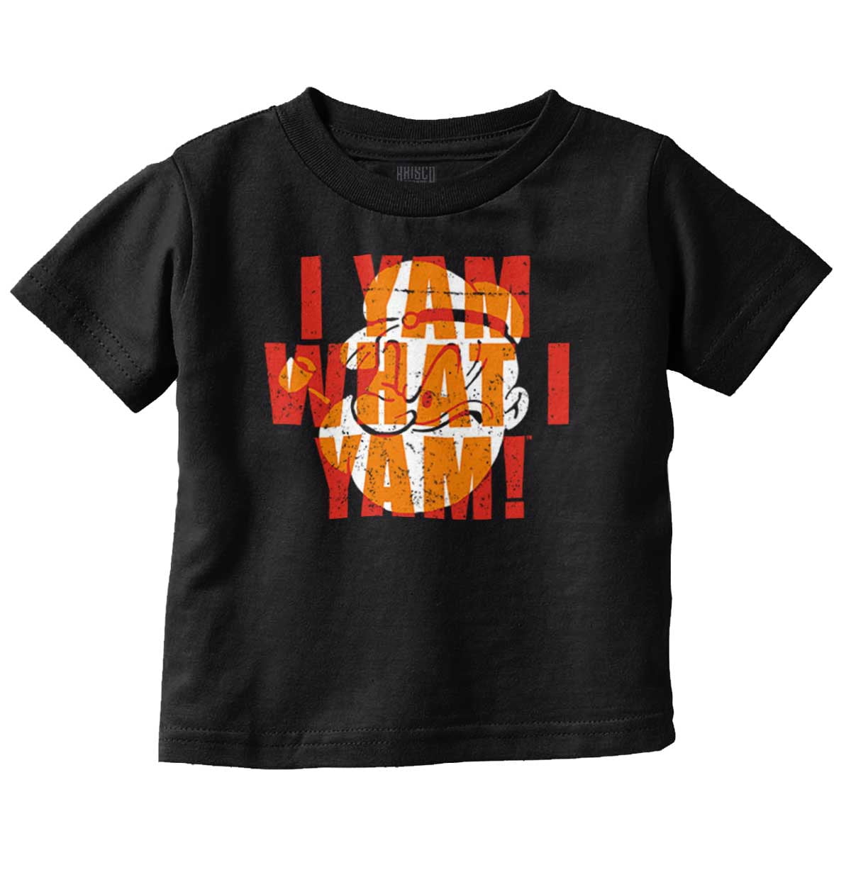Popeye Catchphrase What I Yam Toddler Boy Girl T Shirt Infant Toddler ...