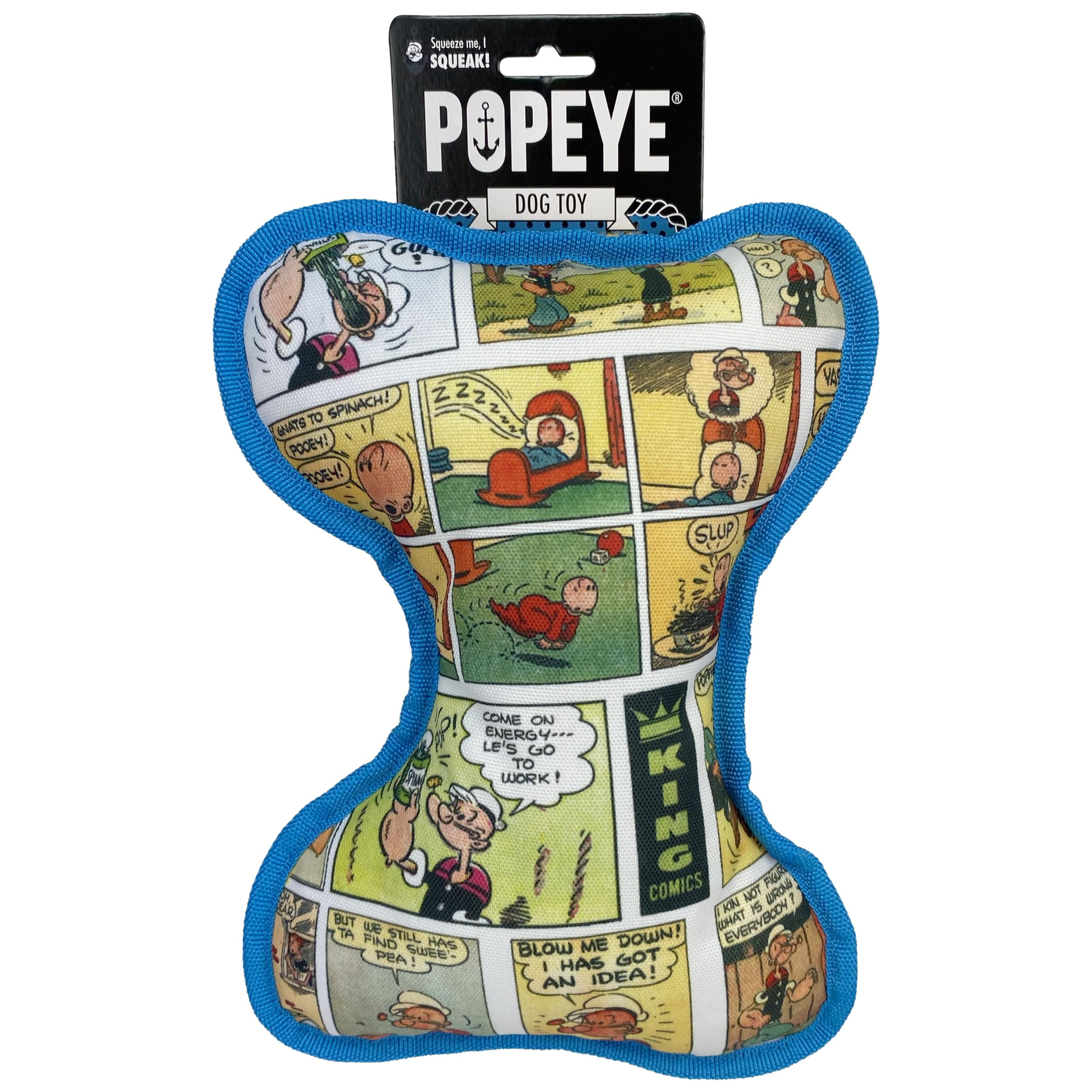 Popeye Comic Plush Bone Toy, 10" - Walmart.com