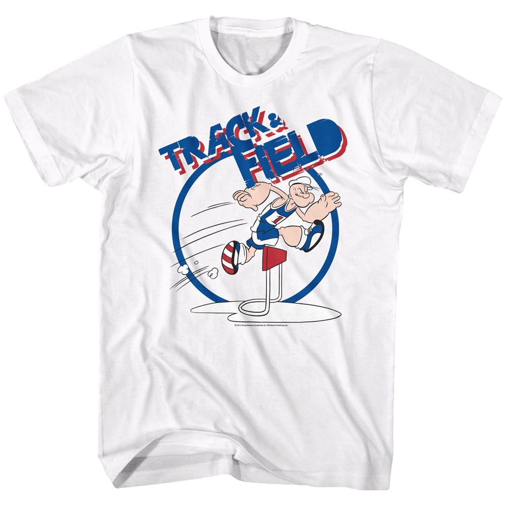 Popeye Comics Trax Adult Short Sleeve T Shirt - Walmart Business Supplies