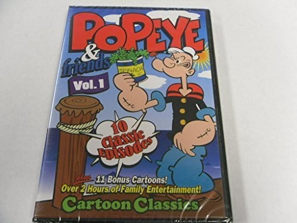 Popeye + Friends 01 (DVD), Reel Vault, Animation - Walmart.com
