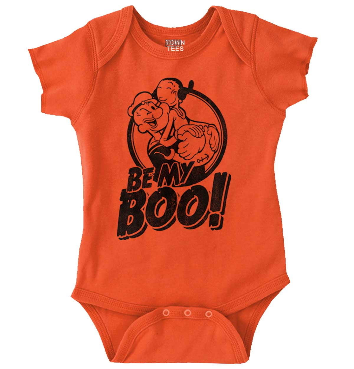 Popeye Olive Oyl Cartoon Cute My Boo Romper Boys or Girls Infant Baby ...