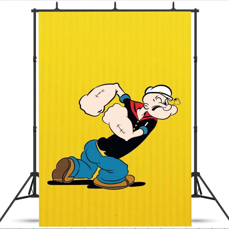 Popeye Party Supplies Taspestry Poster Banner Backdrop Background Wall ...