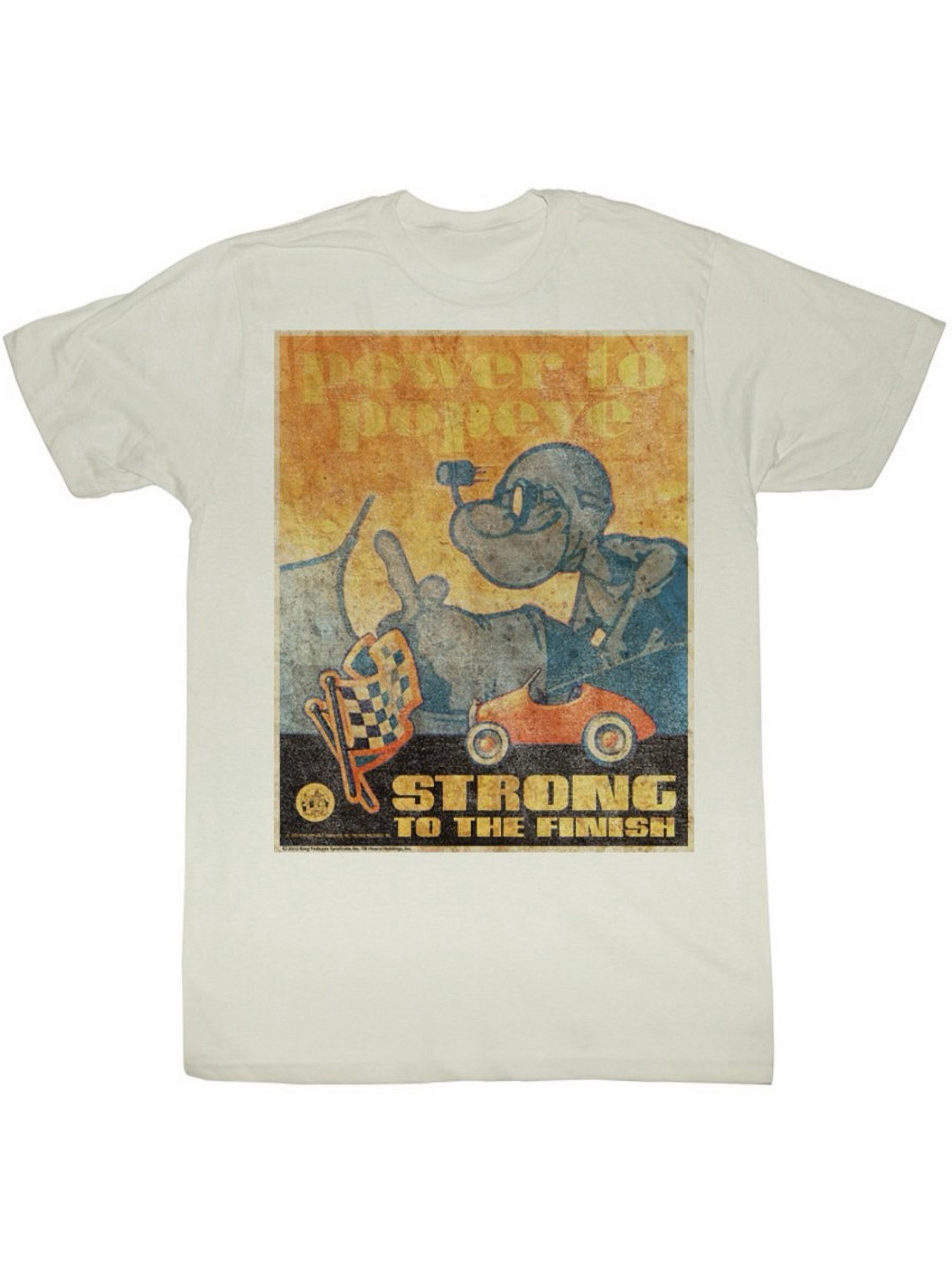 Popeye Power To Popeye Adult T-Shirt Tee - Walmart.com