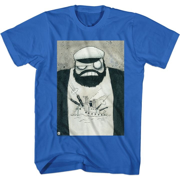 Popeye Crazy Brut Royal Adult T-Shirt 5Xl - Walmart.com