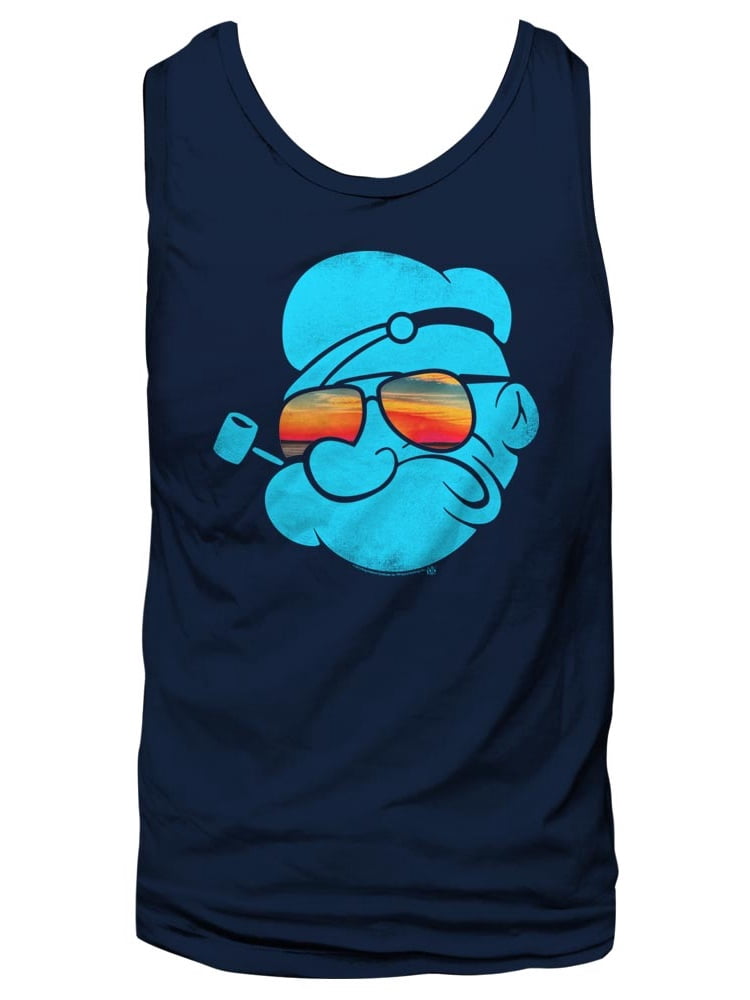 Popeye Sailor Man Comic Spinach Green Energy Poster Funny Cartoon Tank ...
