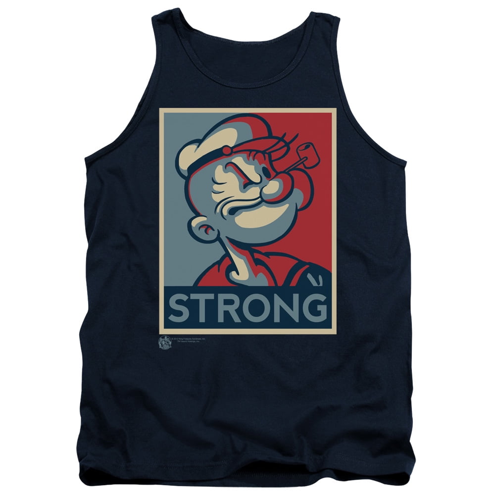 Popeye Strong Mens Tank Top Shirt - Walmart.com