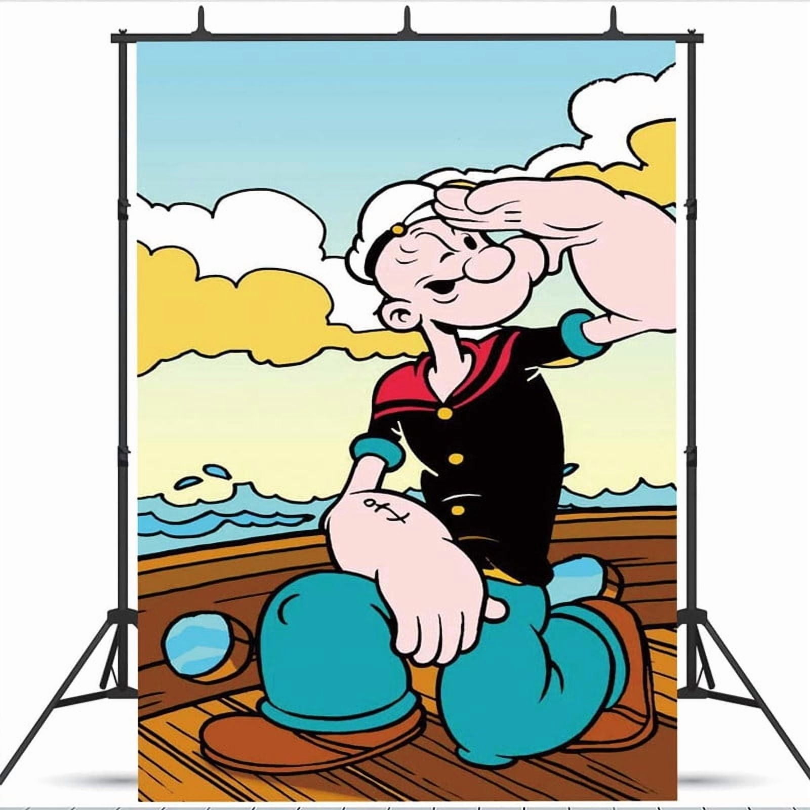 Popeye Taspestry Poster Banner Backdrop Background Wall Decor Party ...