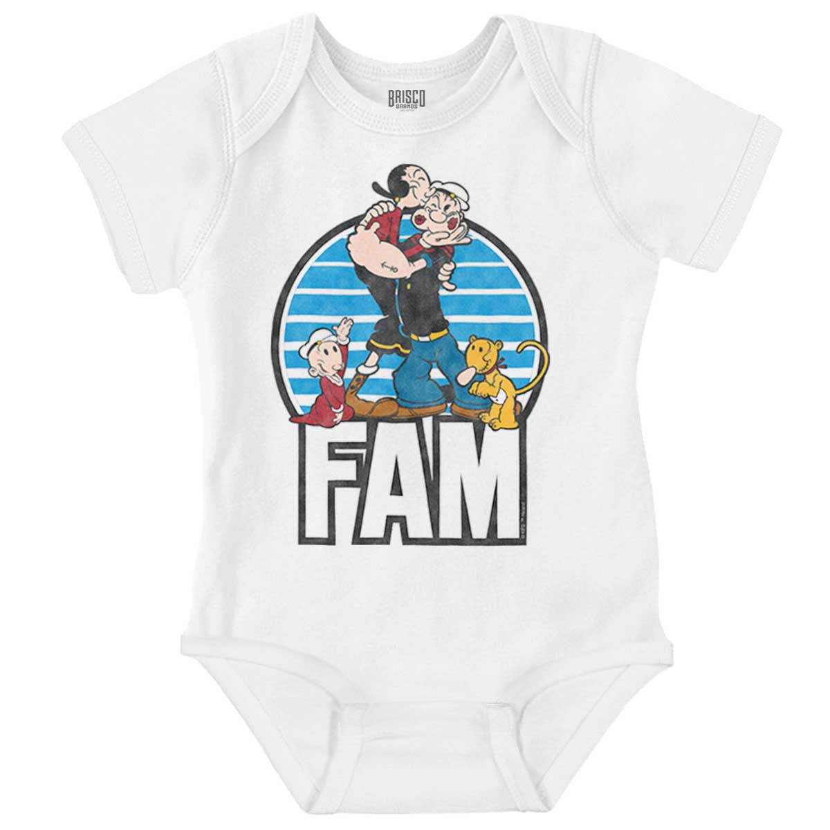 Popeye The Sailor Fam Adorable Family Romper Boys or Girls Infant Baby ...