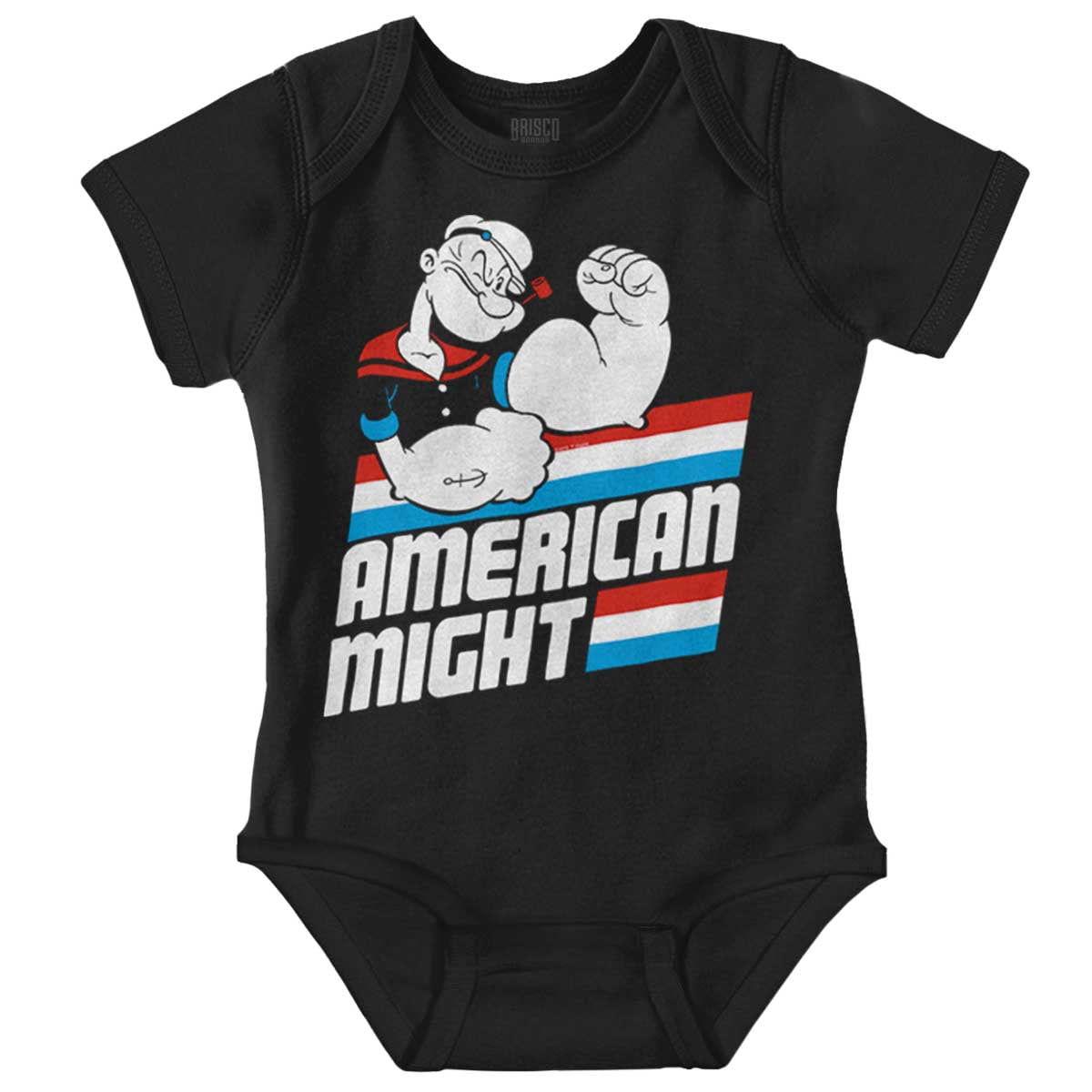 Popeye The Sailor Man American Might Romper Boys or Girls Infant Baby ...
