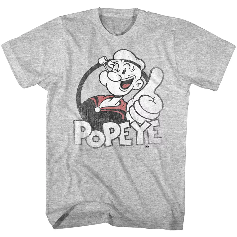 Popeye The Sailorman Thumbs Up T Shirt Cartoon Positivity - Walmart.com