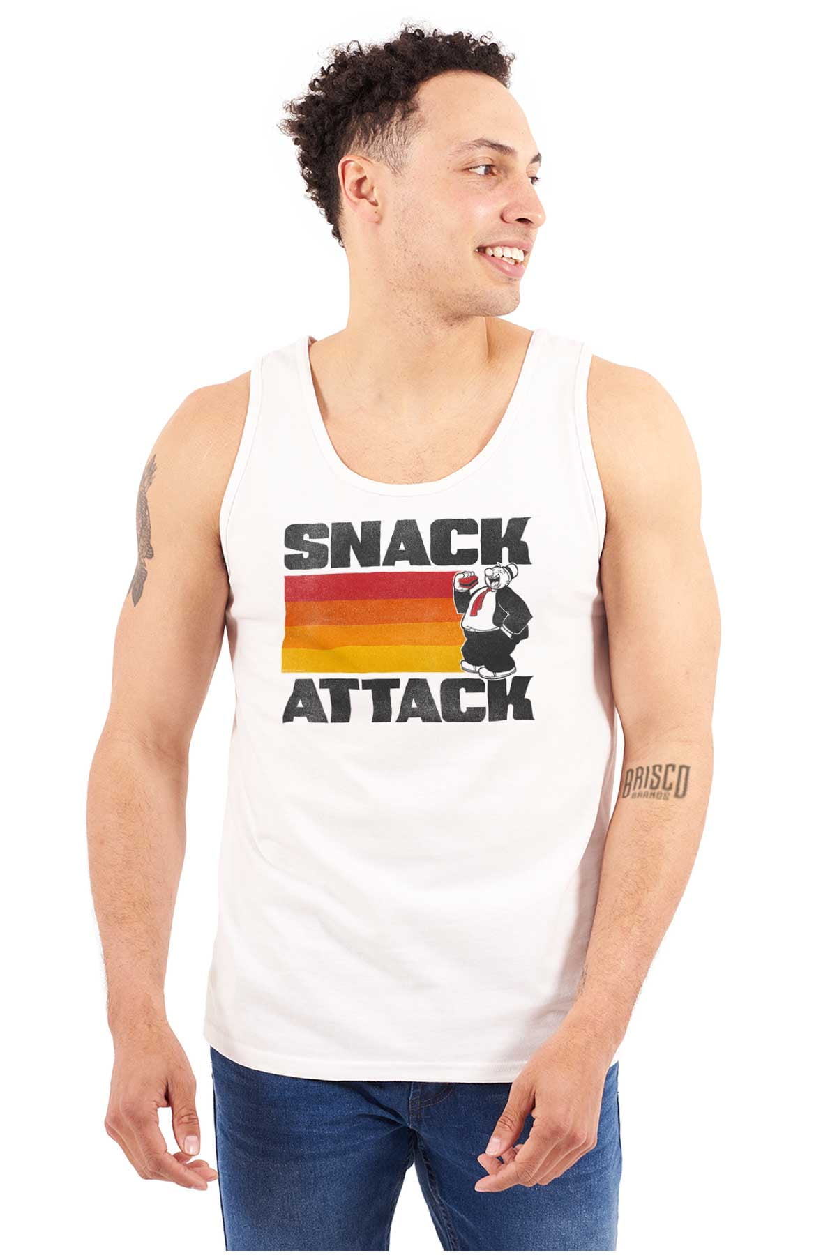 Popeye Wimpy Snack Attach Funny Retro Tank Top T Shirts Men Women ...