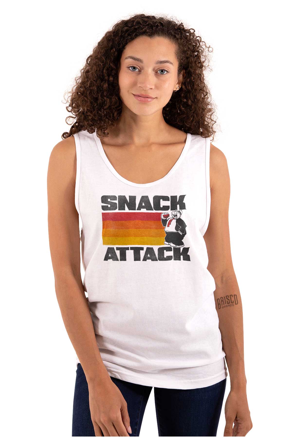 Popeye Wimpy Snack Attach Funny Retro Tank Top T Shirts Men Women ...