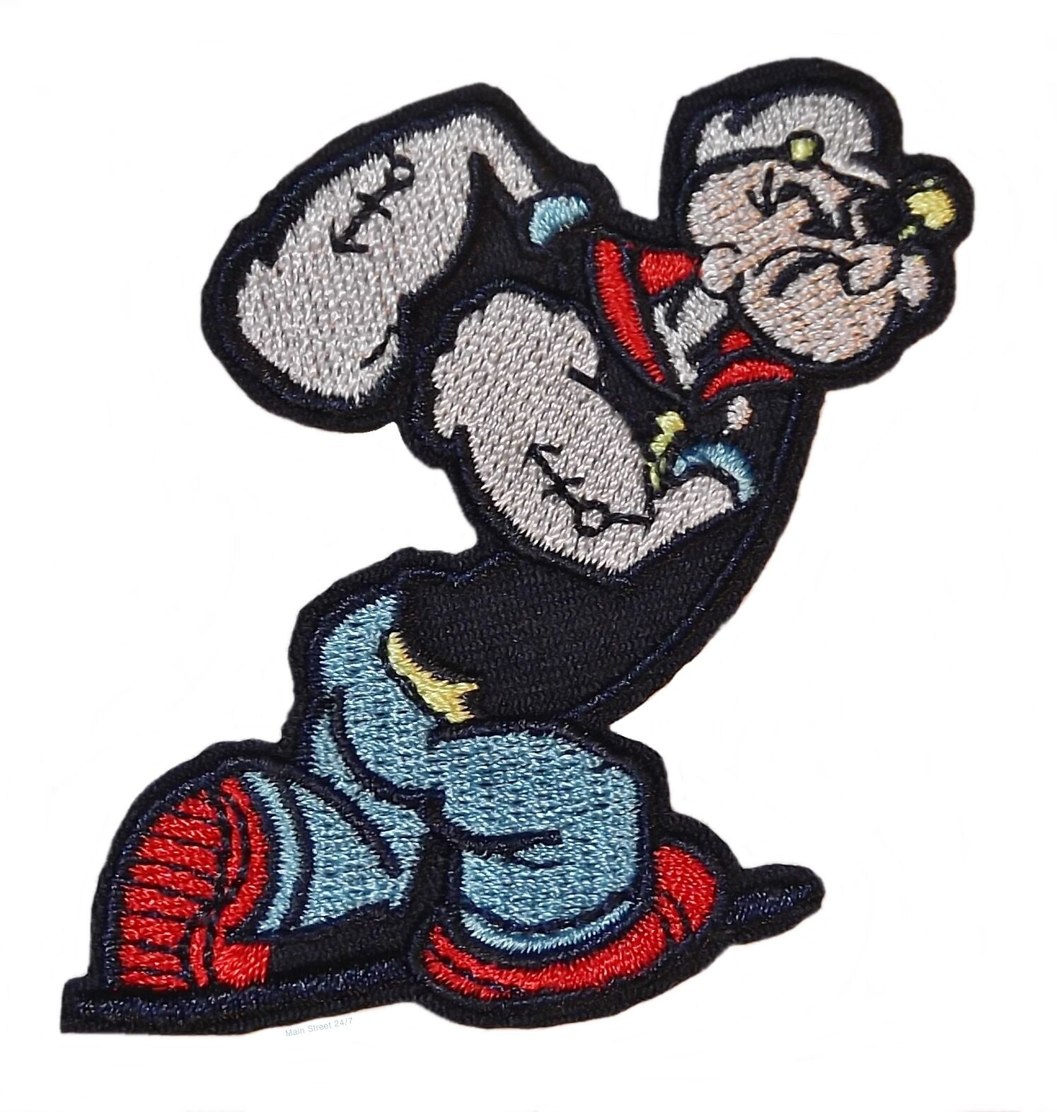 Popeye the Sailor Man 3 inches Tall Embroidered Patch - Walmart.com