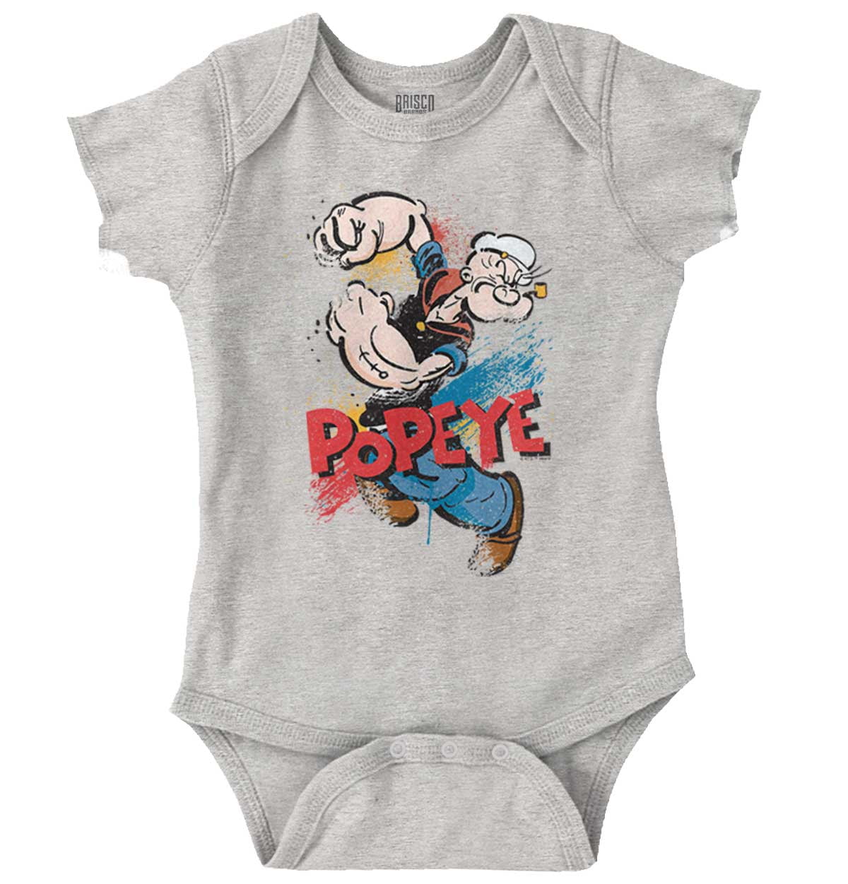 Popeye the Sailor Retro Cartoon Comic Romper Boys or Girls Infant Baby ...