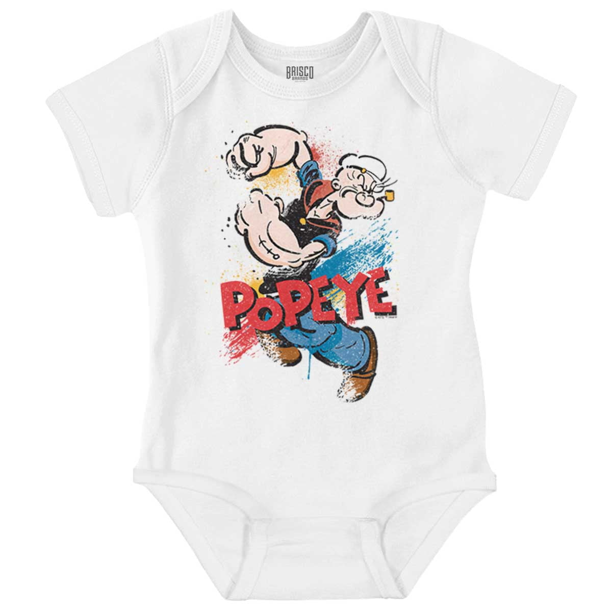 Popeye the Sailor Retro Cartoon Comic Romper Boys or Girls Infant Baby ...